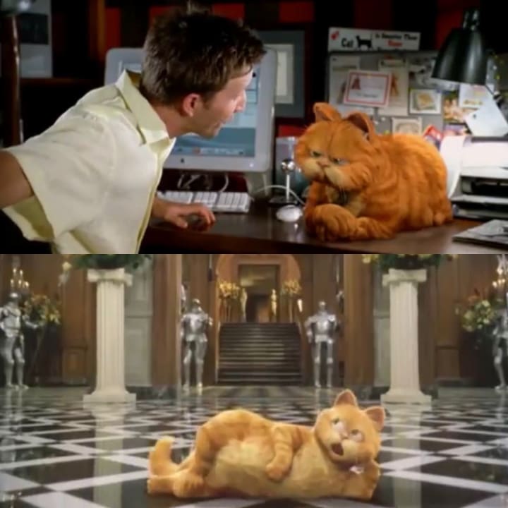 Garfield animated movie x3. - 'Vive Akugha | Tealfeed