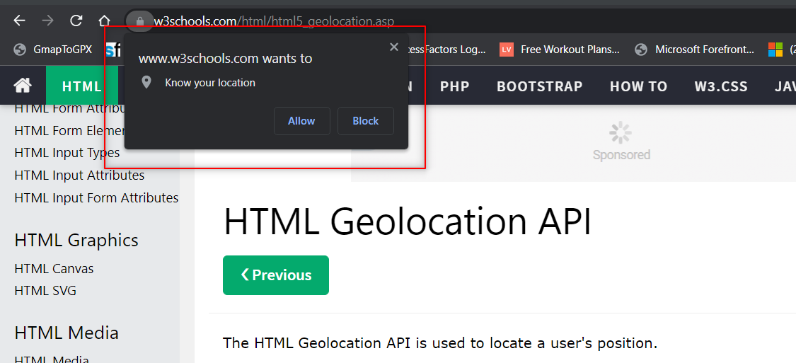 How to validate the HTML Geolocation API using Selenium WebDriver for ... How to validate the HTML Geolocation API using Selenium WebDriver for ...