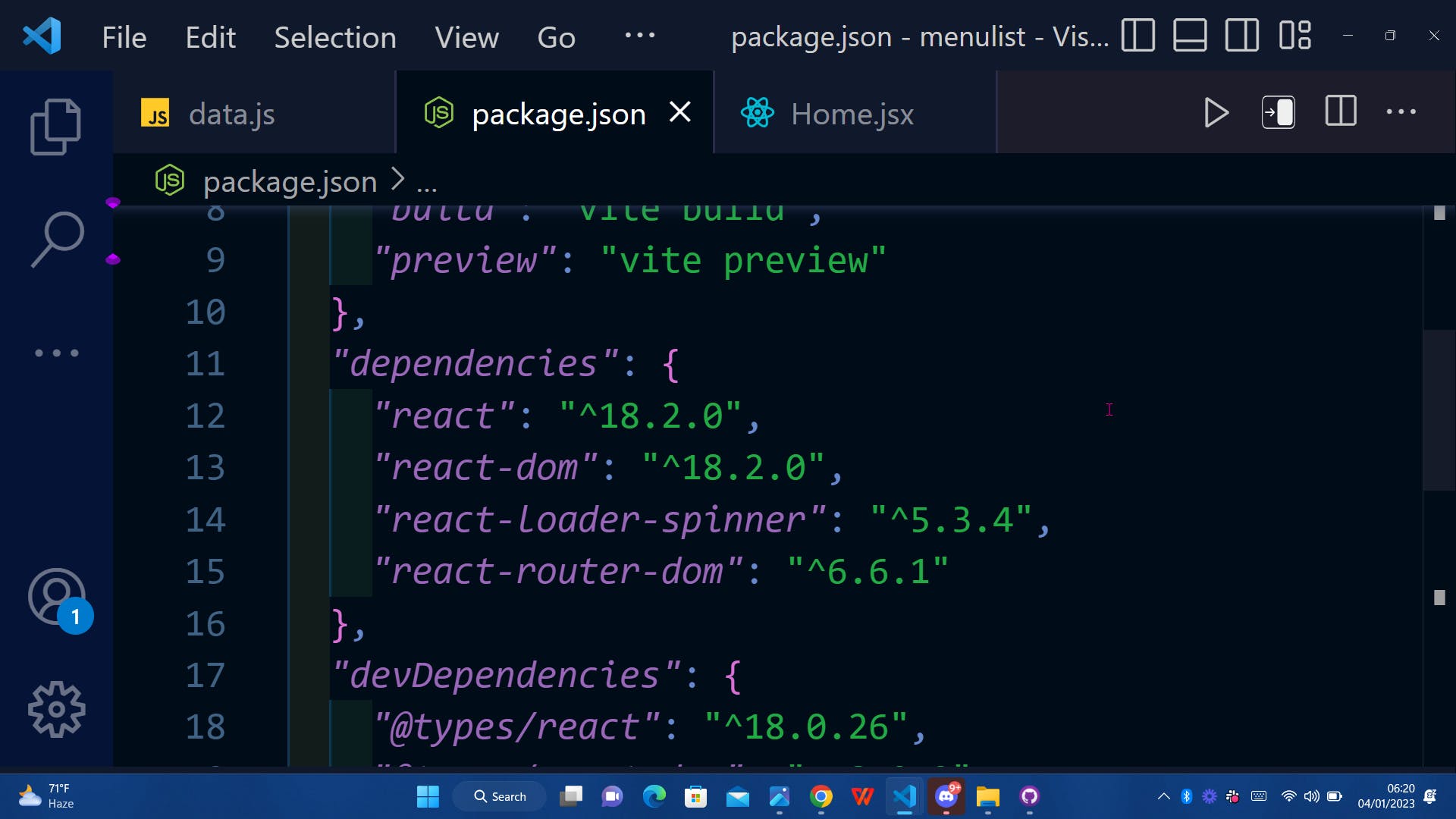 Creating a Menu using React.js - Ijeoma Igboagu | Tealfeed