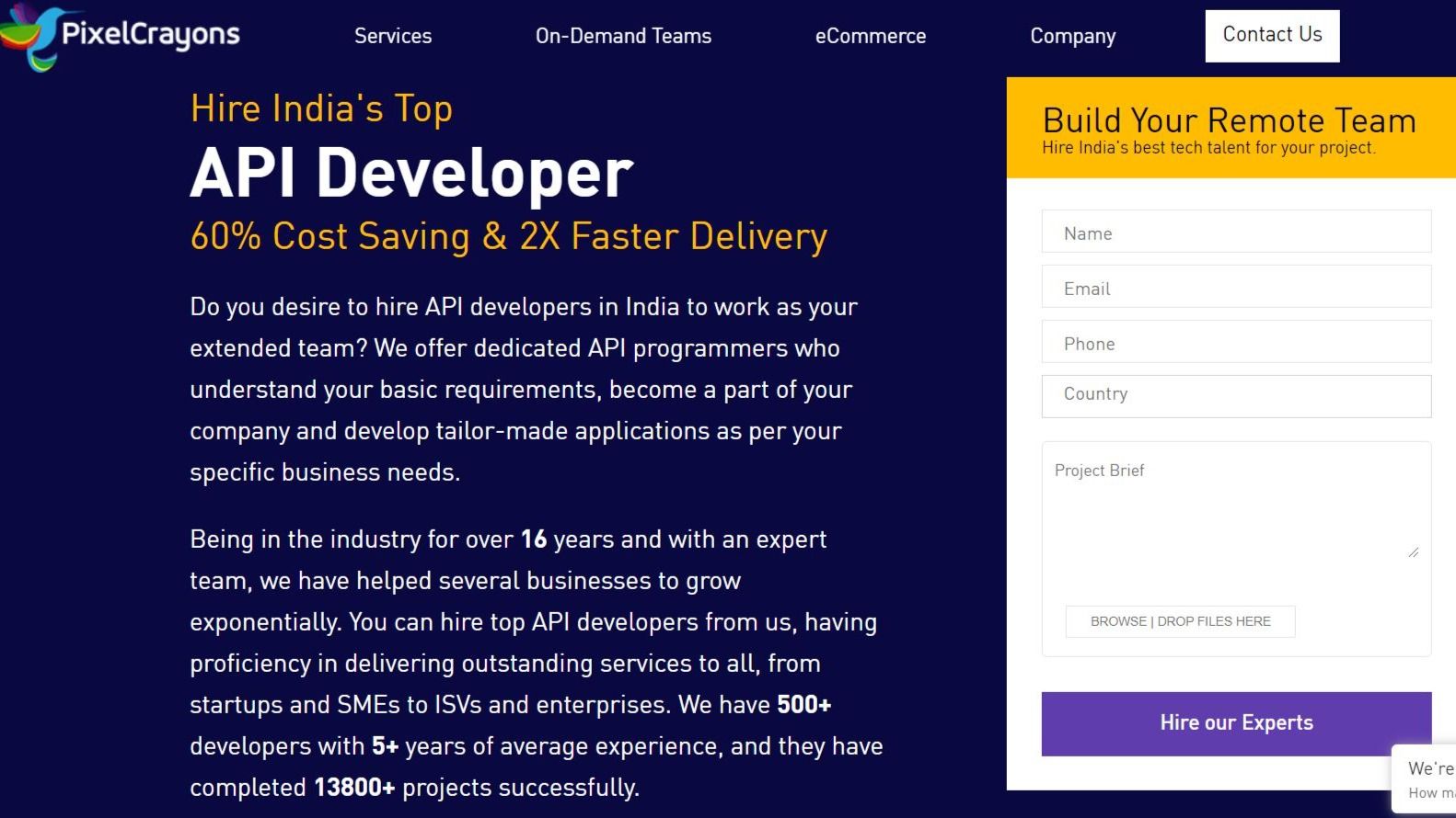 PixelCrayons: Hire India's Top API Developers - Varun Bhagat | Tealfeed