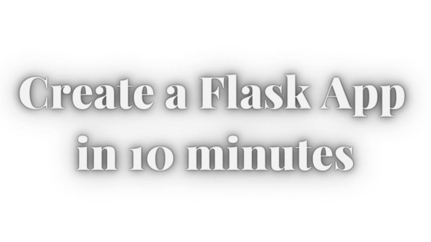 How to create a Flask app in Python in 10 minutes - Kalob Taulien ...