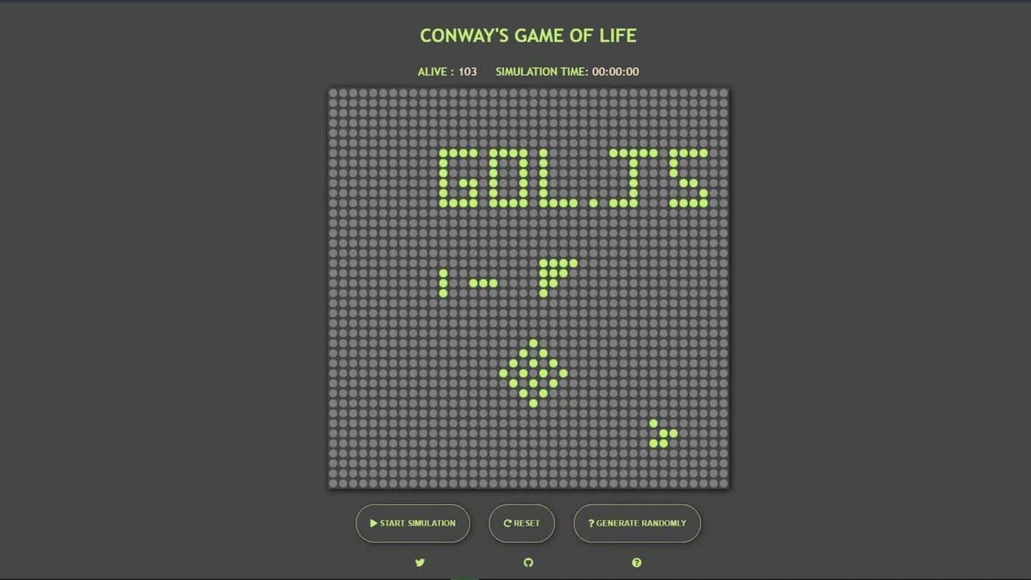 Conway's Game Of Life - Anish Shilpakar | Tealfeed