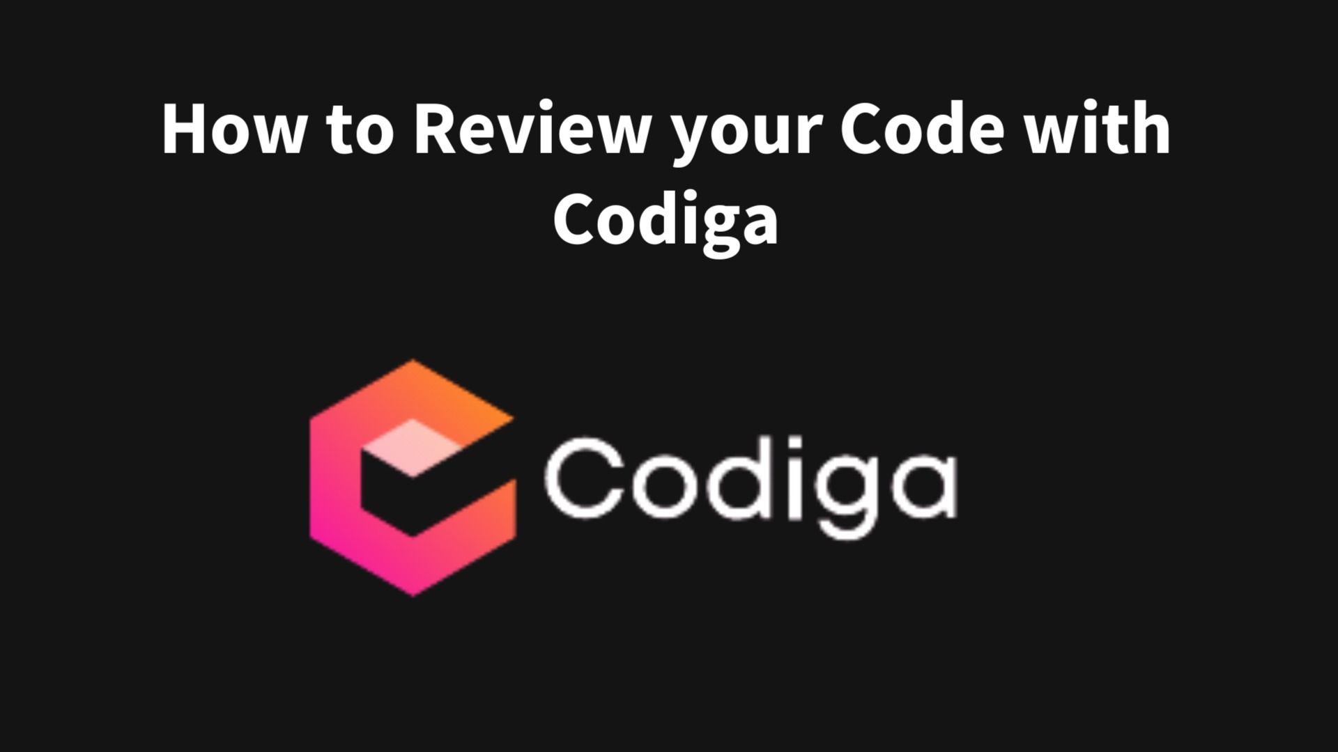 How to Review your Code with Codiga - Ezekiel Lawson | Tealfeed