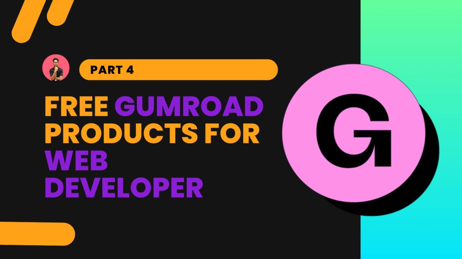 10 Free GumRoad products for Web Developers - Suraj Vishwakarma | Tealfeed