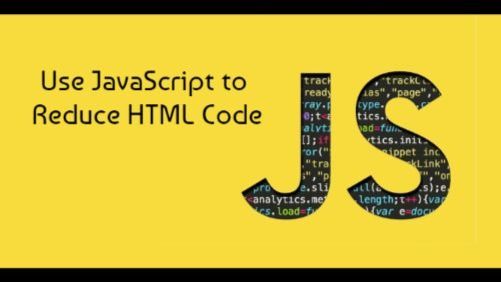 How to Use JavaScript to Reduce HTML Code: A Simple Example - Ethan ...