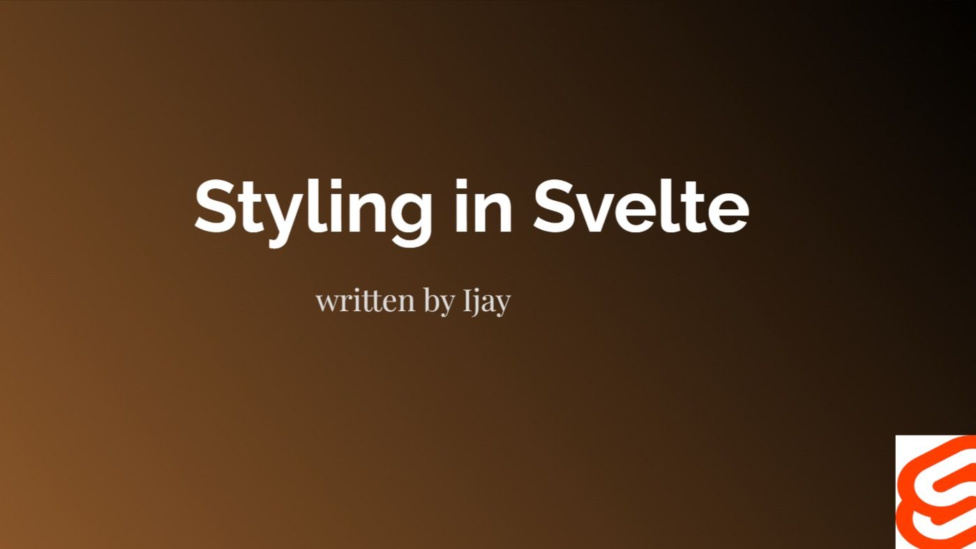 Styling in svelte - Ijeoma Igboagu | Tealfeed Styling in svelte - Ijeoma Igboagu | Tealfeed