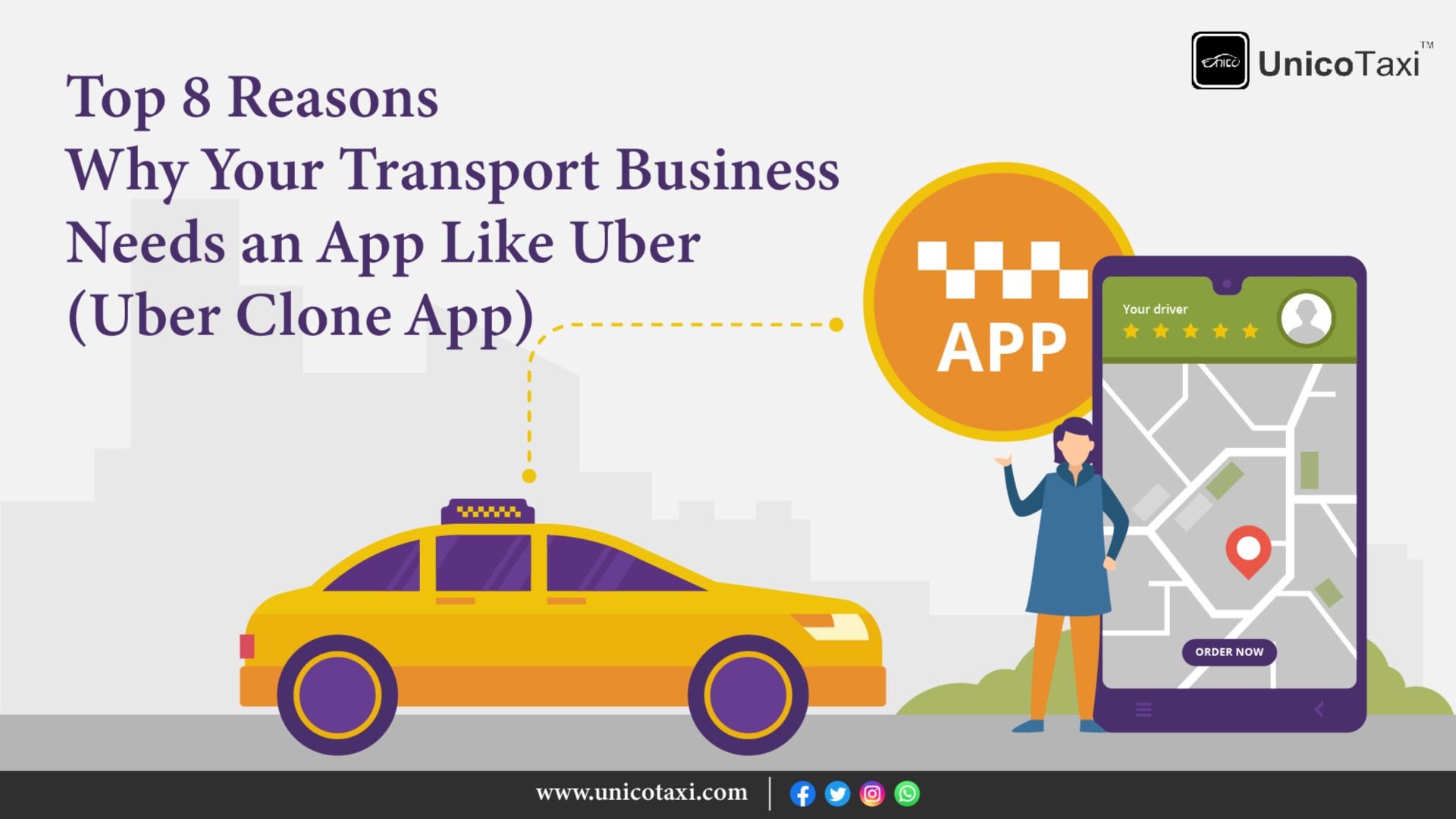 8 Reasons Why Your Transport Business Needs an App Like Uber Clone ...